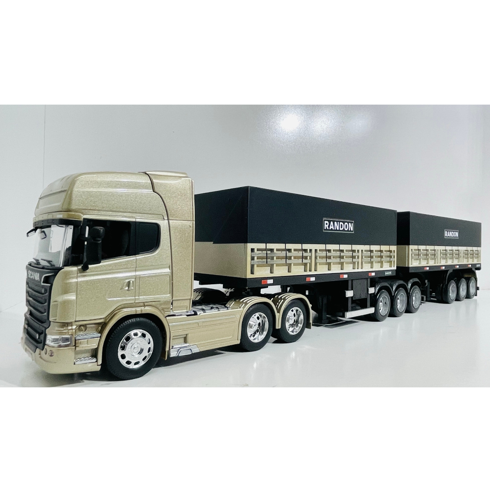 Conjunto Bitrem 3x3 e Cavalo Com Personalização de Cor Escala 1:32 ...