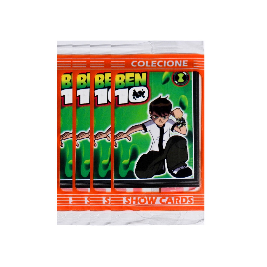 KIT COM 200 CARDS - BEN 10 | Shopee Brasil