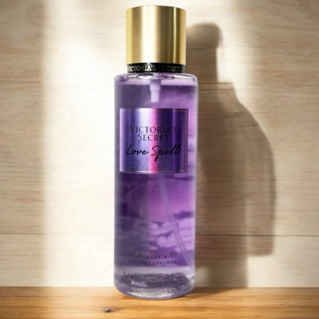 perfume corporal body splash Victoria’s Secret Love Spell roxo 250 ml ...