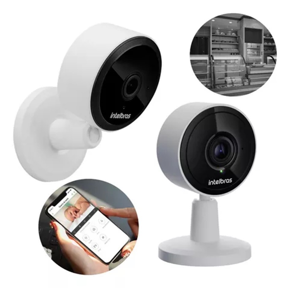 Camera De Segurança Wifi Imx1 1mp 2,6mm Wi-fi Hd Intelbras | Shopee Brasil