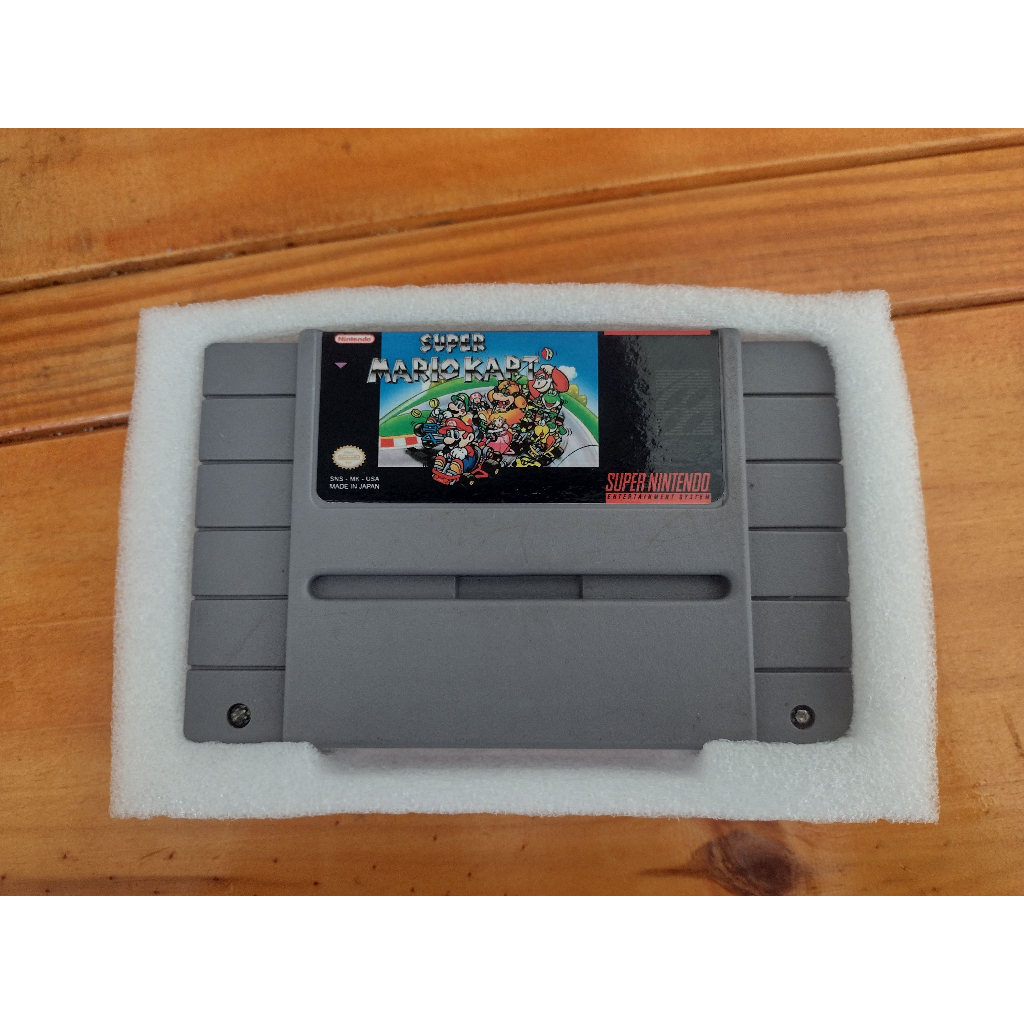 Cartucho Super Nintendo - Super Mario Kart Snes Original | Shopee Brasil