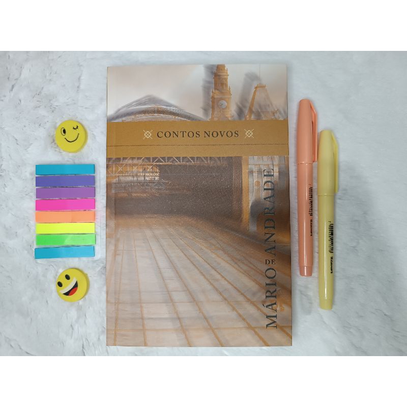 Livro: Contos Novos - Mário de Andrade | Shopee Brasil