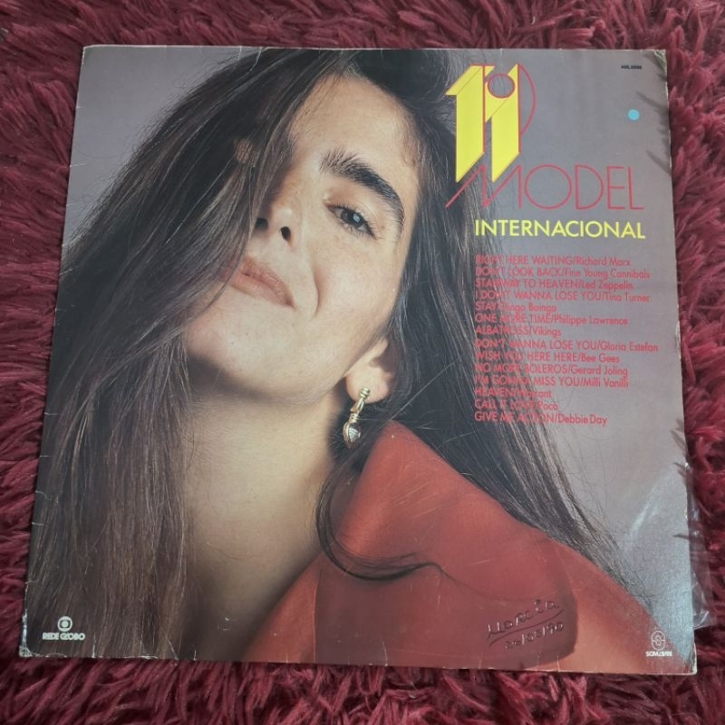 LP/Disco de Vinil Trilha Sonora Internacional Novela Top Model (1989 ...