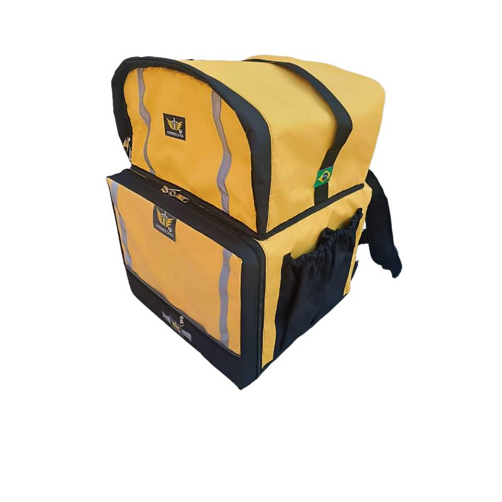 Isobag isopor 45 litros mochila bag entrega motoboy delivery pizza ...
