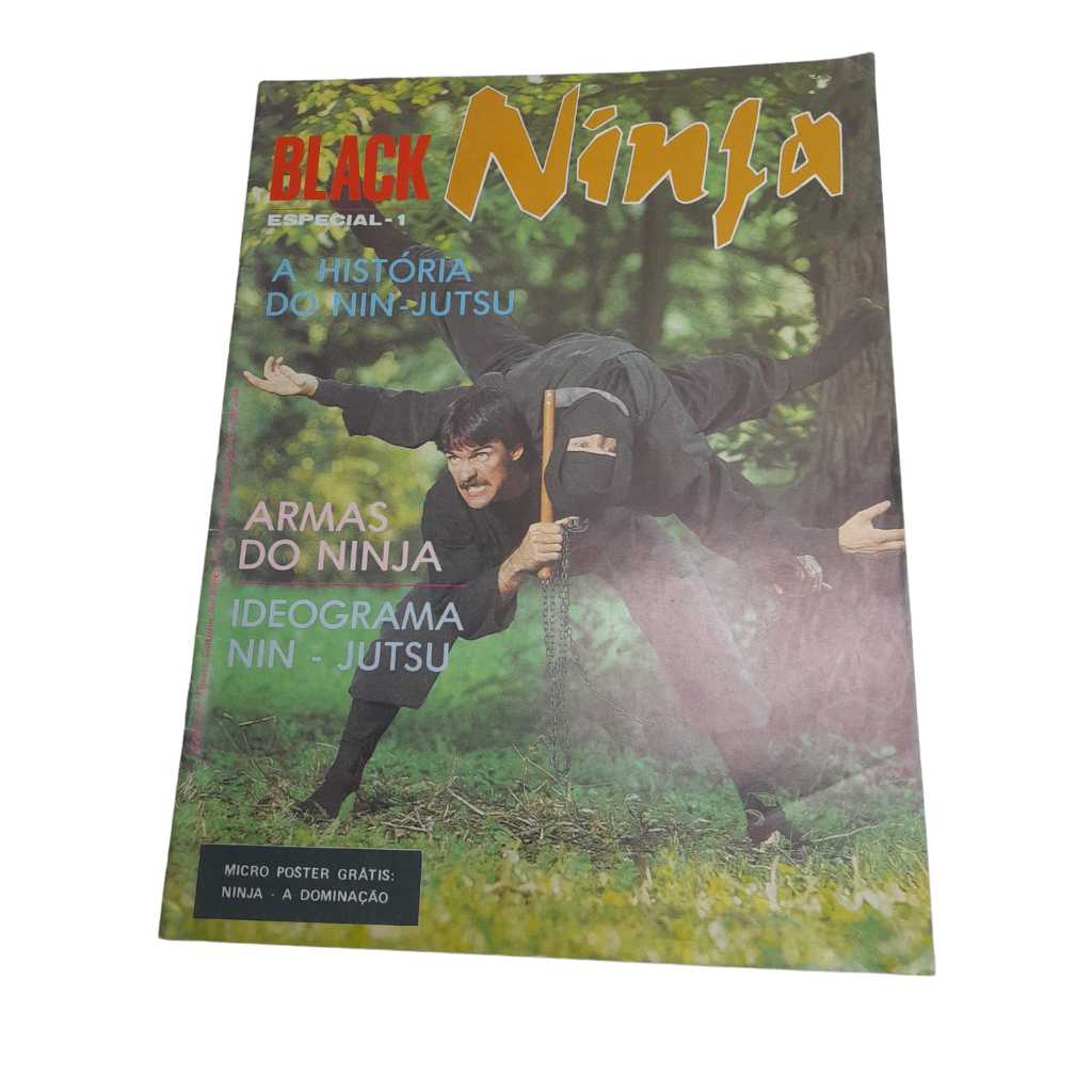 REVISTA BLACK NINJA ESPECIAL 1 A HISTÓRIA DO NIN-JUTSU, ARMAS DO NINJA ...