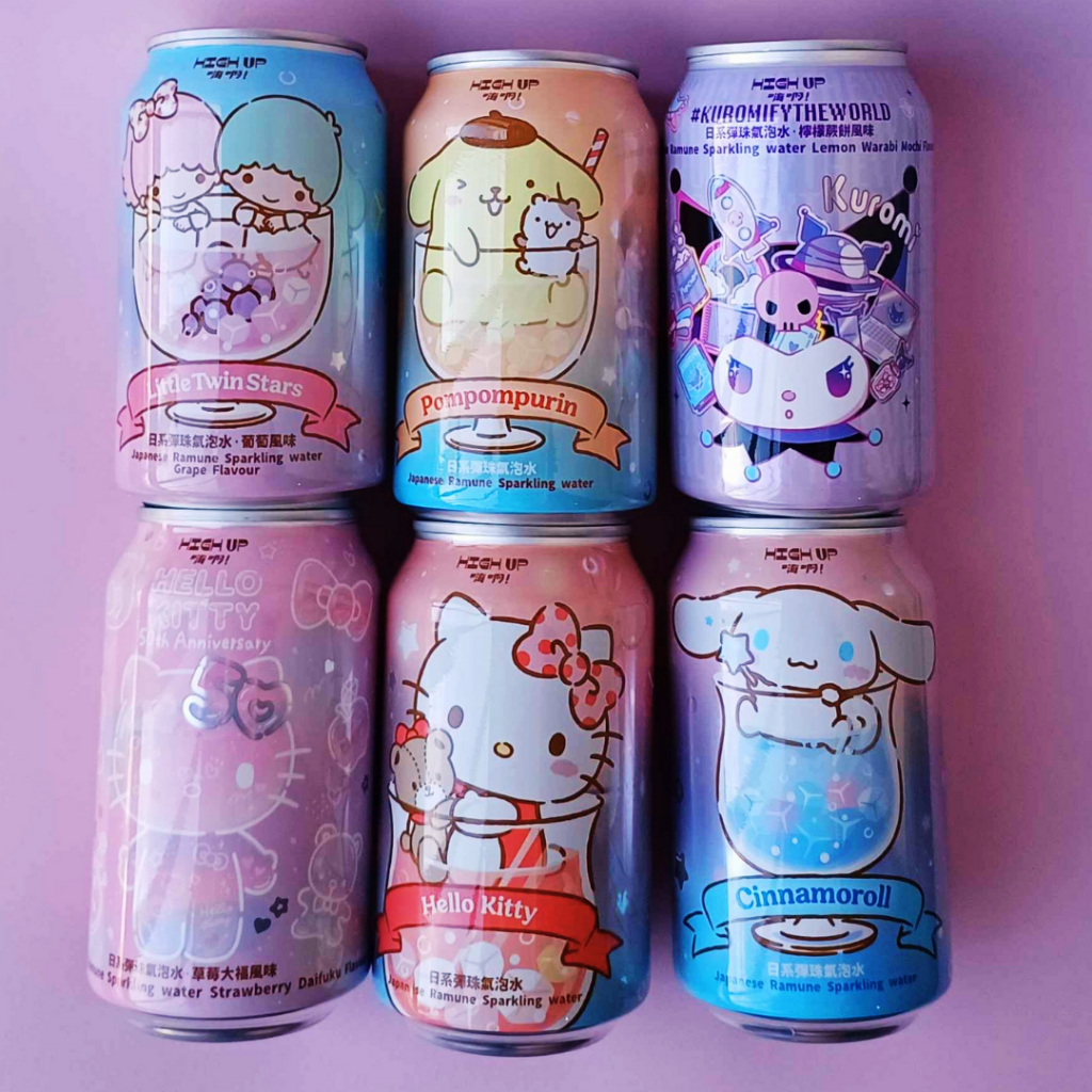 Compre Agora: Refrigerantes Exclusivos Hello Kitty Sanrio – Edição ...