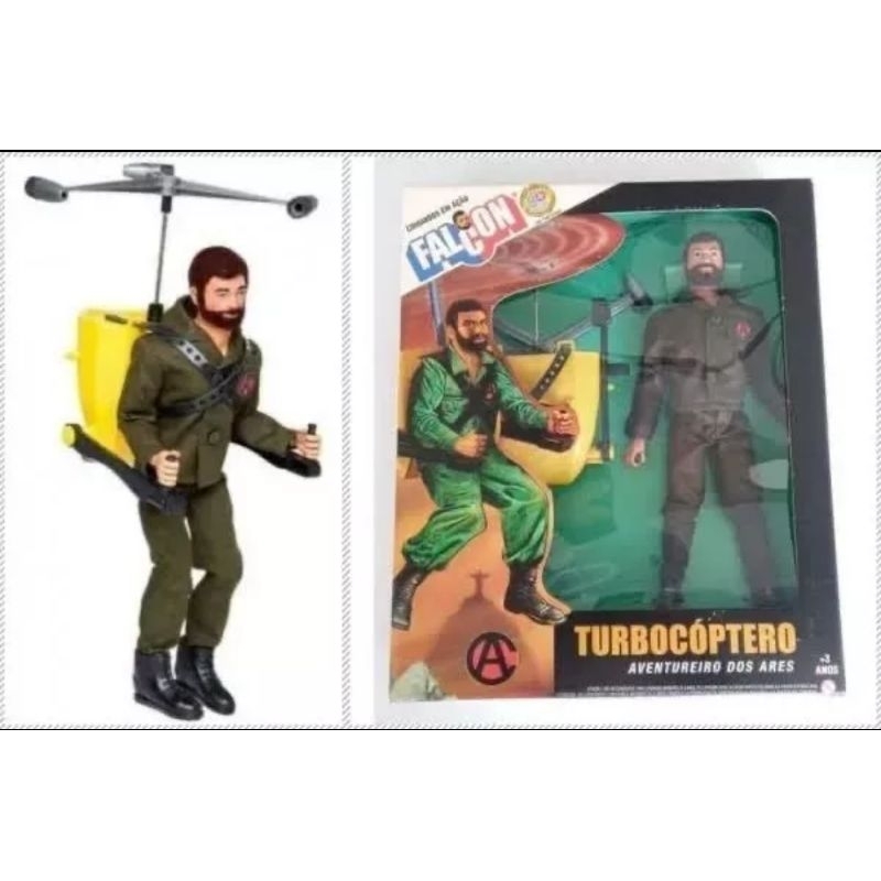 boneco Falcon turbo coptero da Estrela. | Shopee Brasil