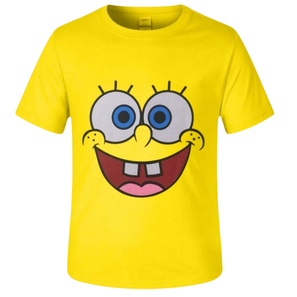 BOB ESPONJA - CAMISETA Fantasia Infantil Personagens Meninos Naruto ...