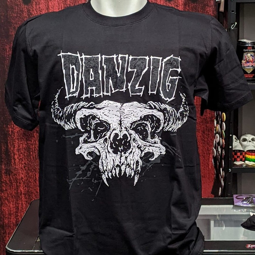 Camiseta Danzig - Logo Caveira - Brutal Wear | Shopee Brasil
