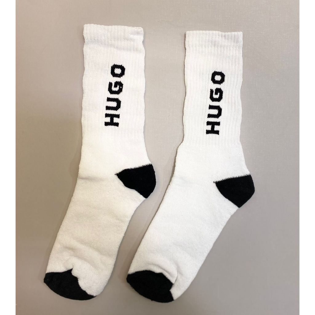 Meia Hugo Cano Alto Logo | Shopee Brasil