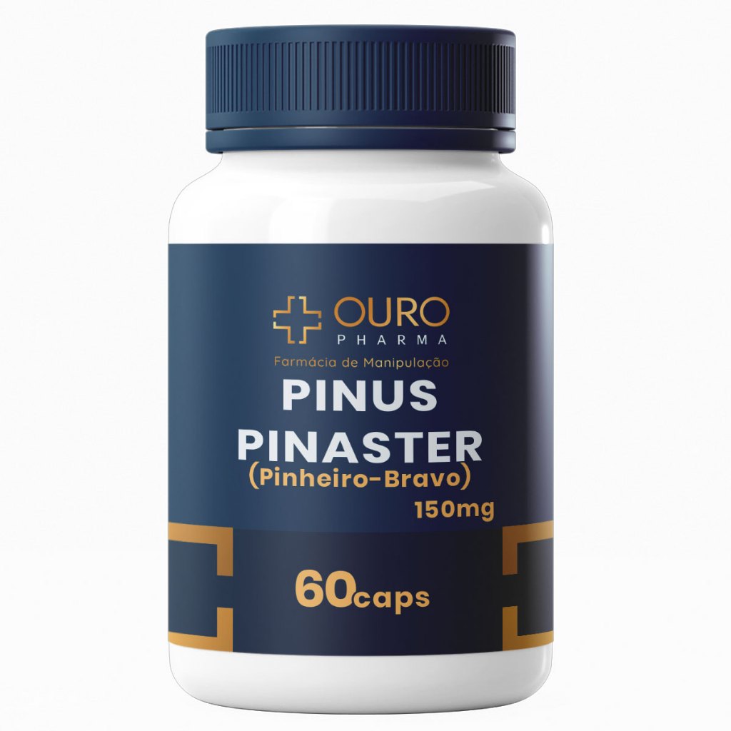 Pinus Pinaster (Pinheiro-Bravo) 150mg 60 cápsulas | Shopee Brasil