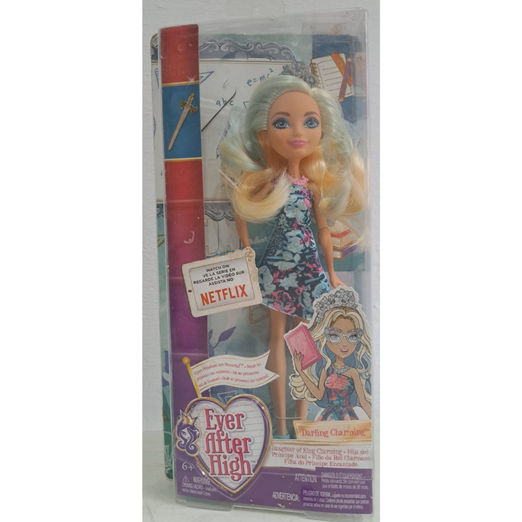 Darling Charming, Back to school, Ever After High, Mattel | Shopee Brasil