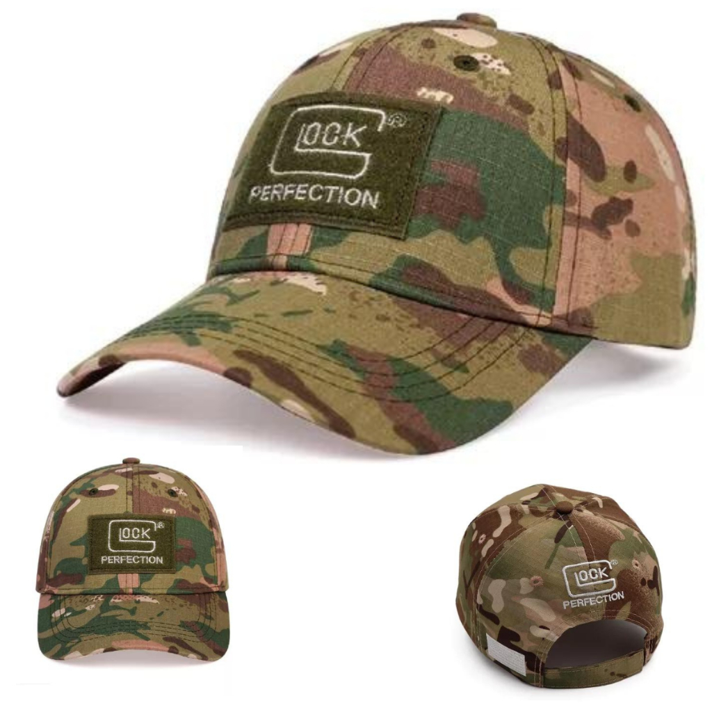 Boné Camuflado Glock Sniper Americano Bordado | Shopee Brasil