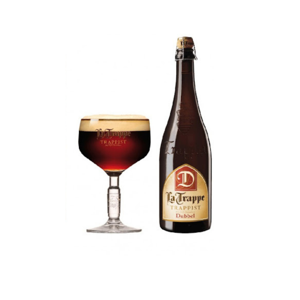 Kit La Trappe Dubbel 750ml + Taça 250ml - 8,0% Trapista | Shopee Brasil