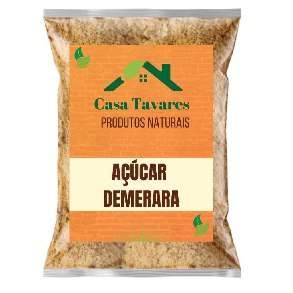 AÇÚCAR DEMERARA 1kg / 2 Kg | Shopee Brasil