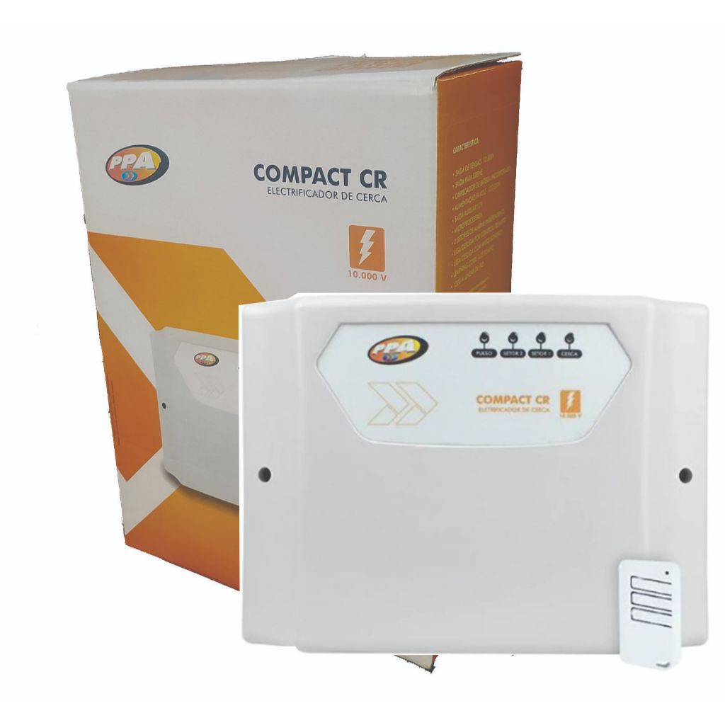 Central De Cerca Elétrica Gcp 10000 Cr Compact PPA Cx-7802 | Shopee Brasil