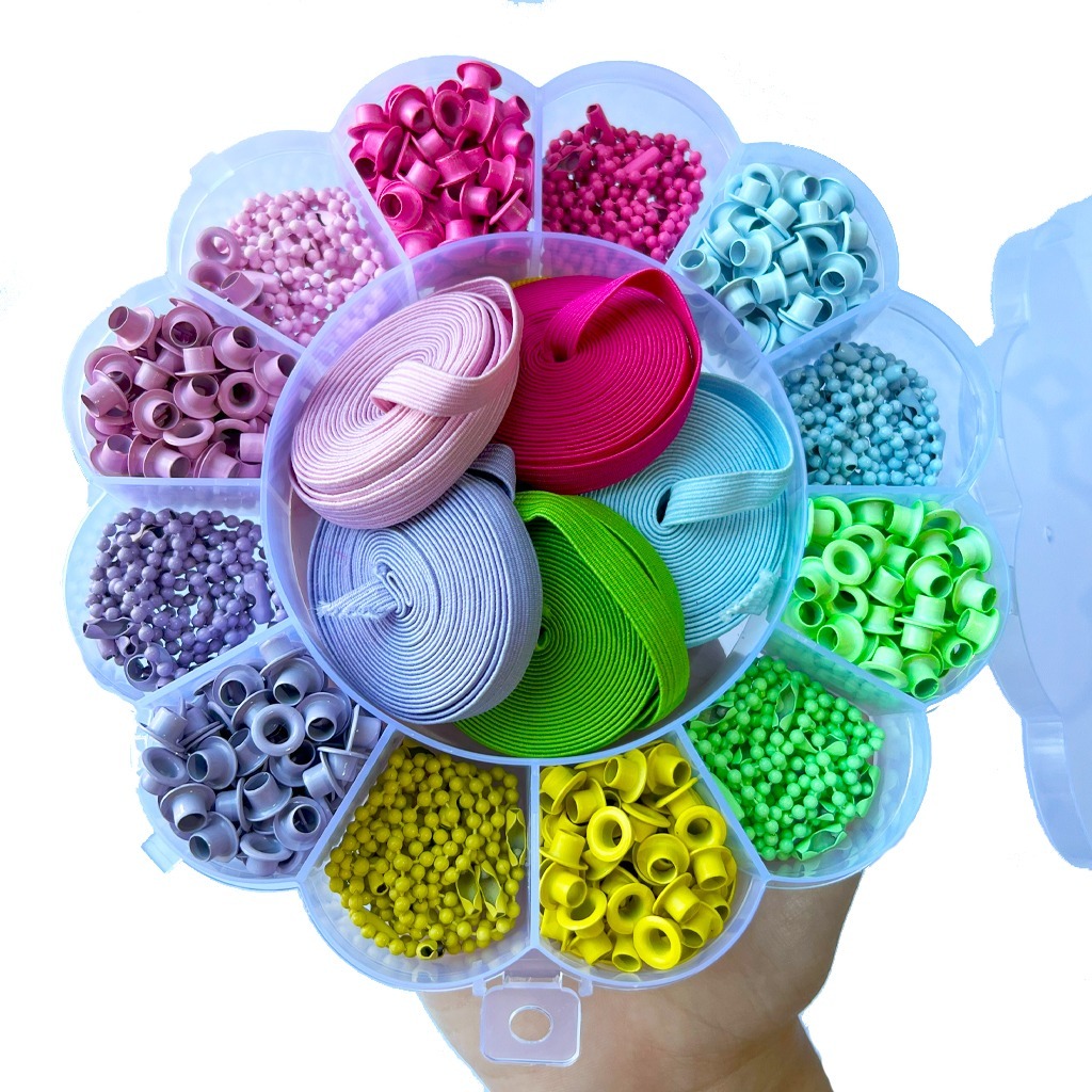 Combo Fer - Kit com Elástico Chato, Corrente Tag e Ilhós nº 54 - Ref. CBC03 | Shopee Brasil