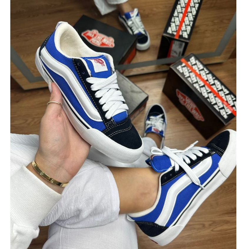 Tênis Masculino Feminino Knu Skool Casual Lançamento Confortável Shopee Brasil