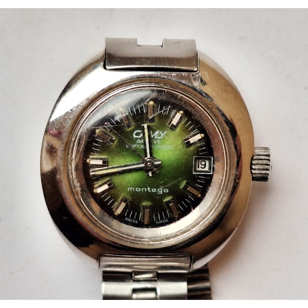 AN1996= COM DEFEITO ANTIGO RELOGINHO CAMY DETALHES ABAIXO | Shopee Brasil