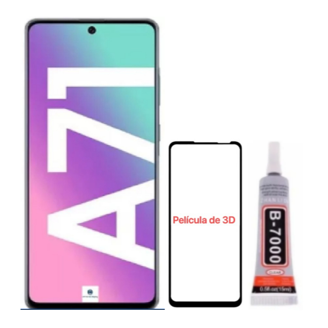 Tela Touch Frontal Lcd Display Screen Compatíve Galaxy A71 A715 Incell e Original Oled ...