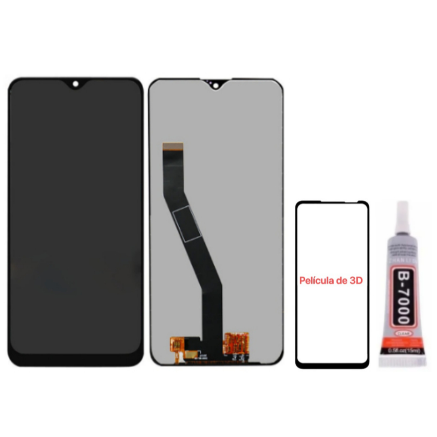 Tela Frontal Touch Display Lcd Redmi 8 8a mzb8458in m1908c3ic M1908c3kh ...