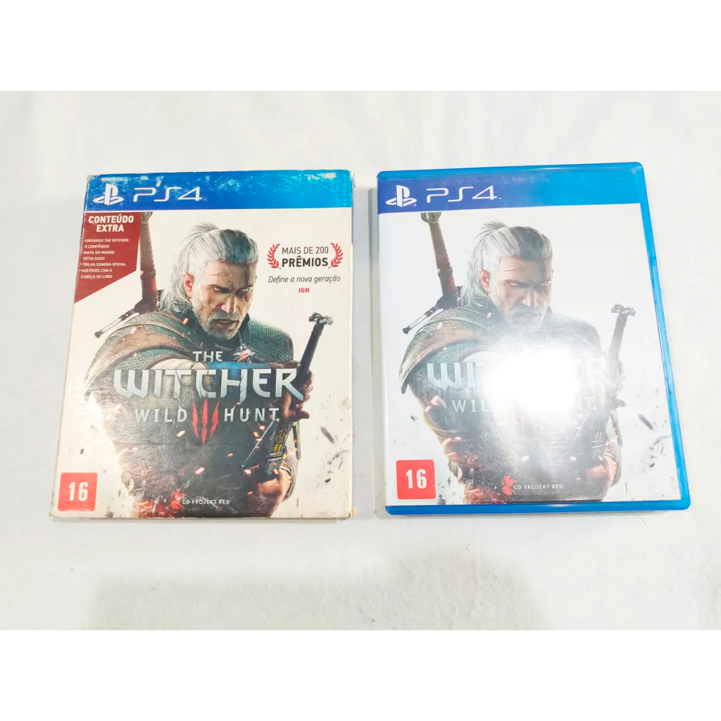 The Witcher 3 Com Cd Bônus Totalmente Português Playstation 4 PS4 Mídia ...