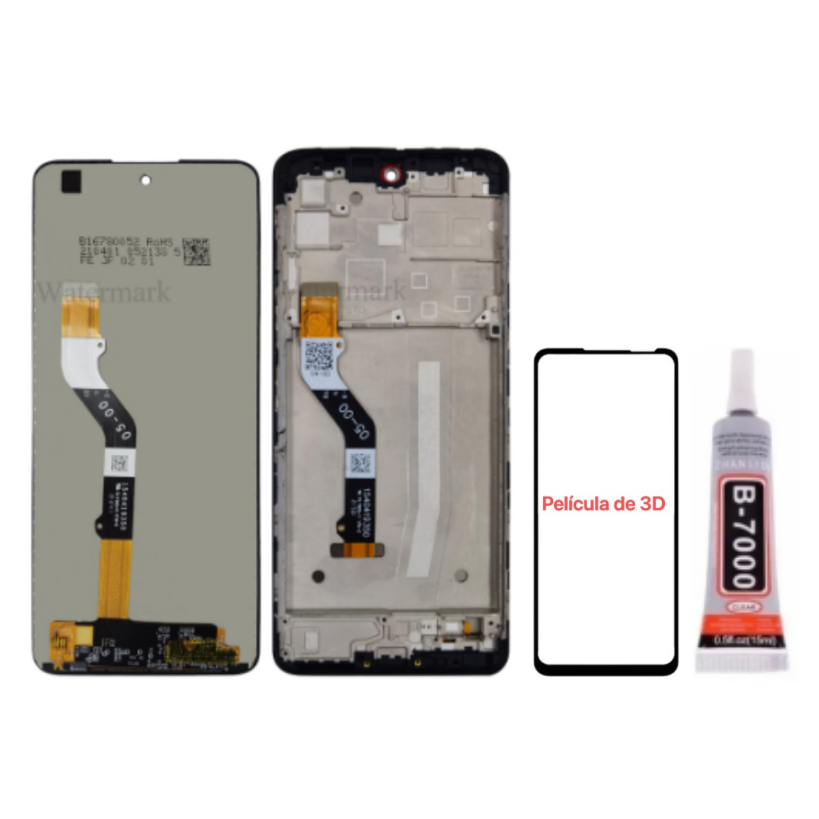 Tela Frontal Touch Display Compatível Moto G60 Xt2135 Moto G60s Xt2133 A Pronta Entrega ...