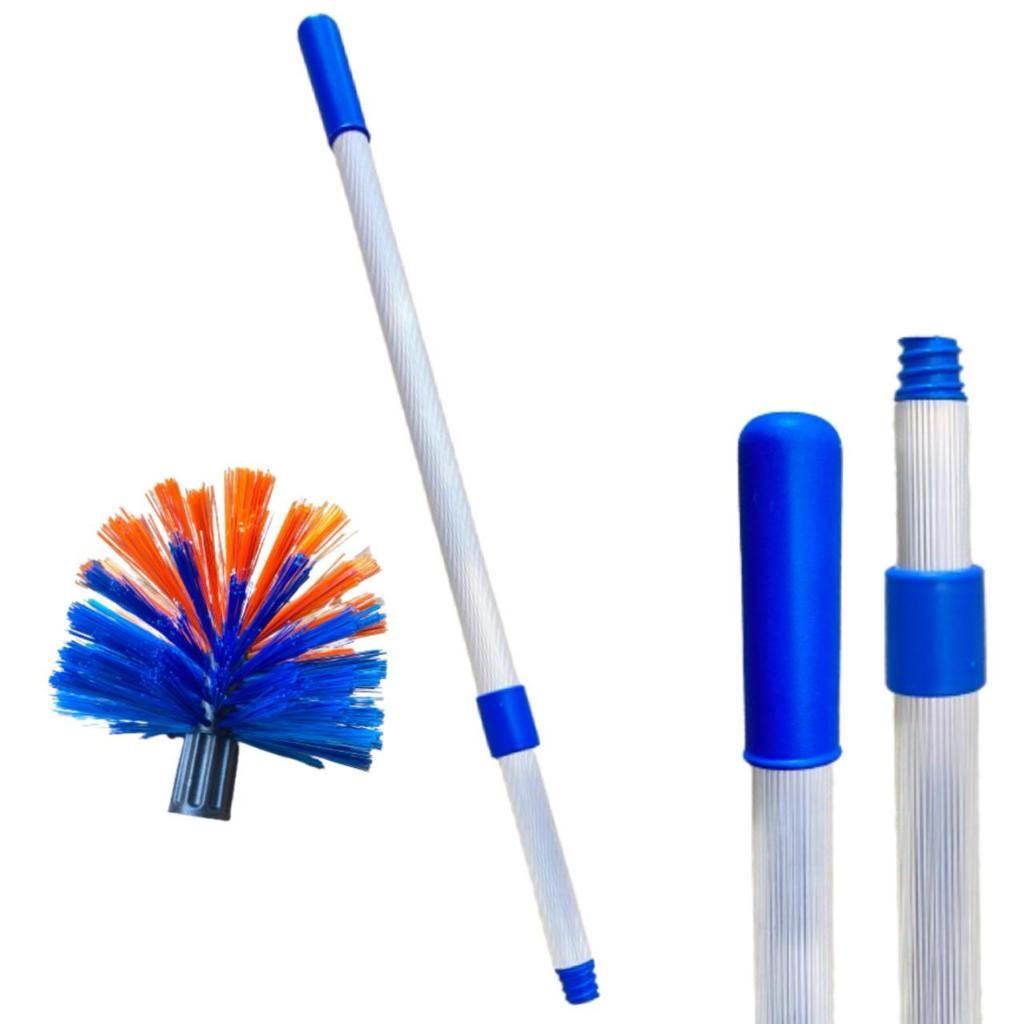 Vassoura limpa teto com cabo extensor telescópico New Clean - Escolha a ...