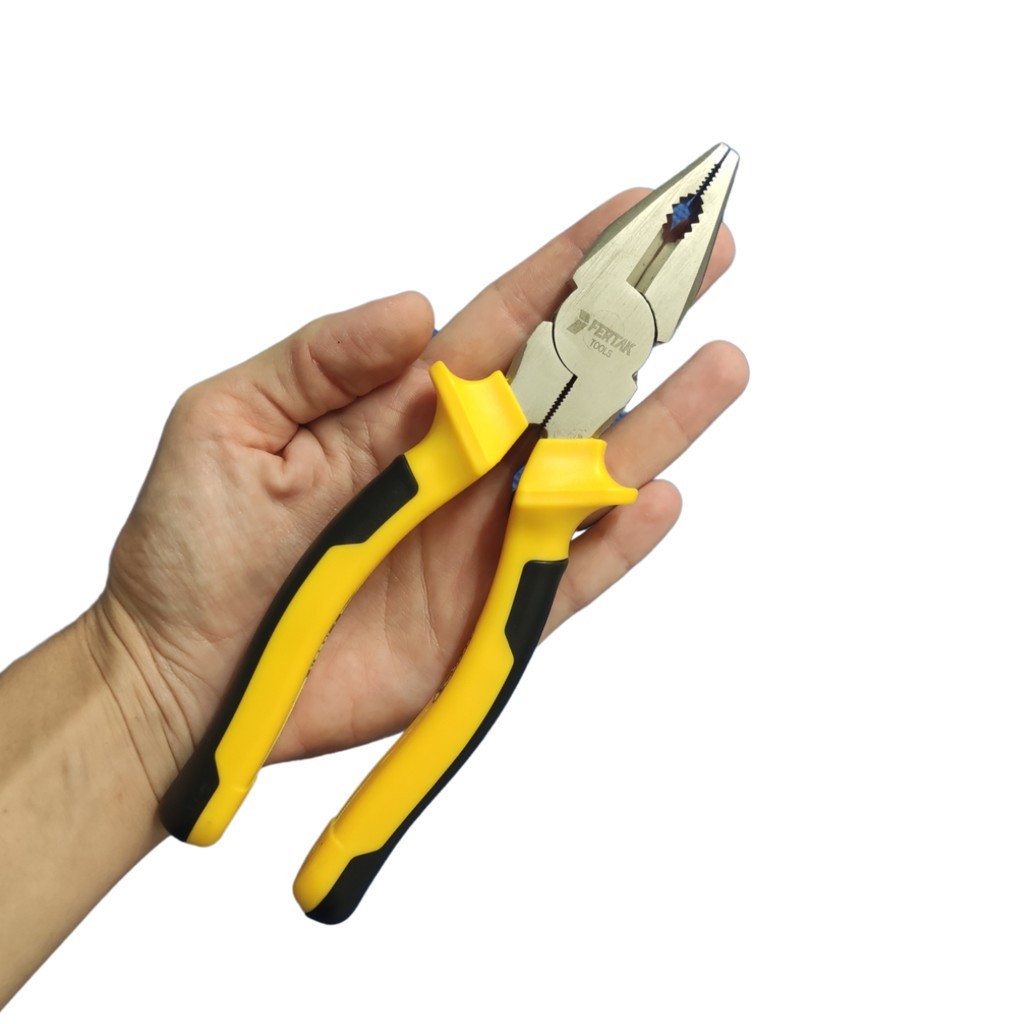 Alicate Universal 8 Polegadas Linha Profissional Cabo Emborrachado Multiuso | Shopee Brasil