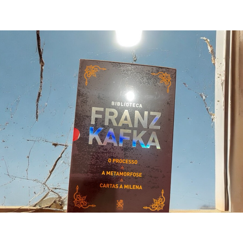 Biblioteca Franz Kafka - Box com 3 Livros O processo , a Metamorfose e Cartas a Milena | Shopee ...