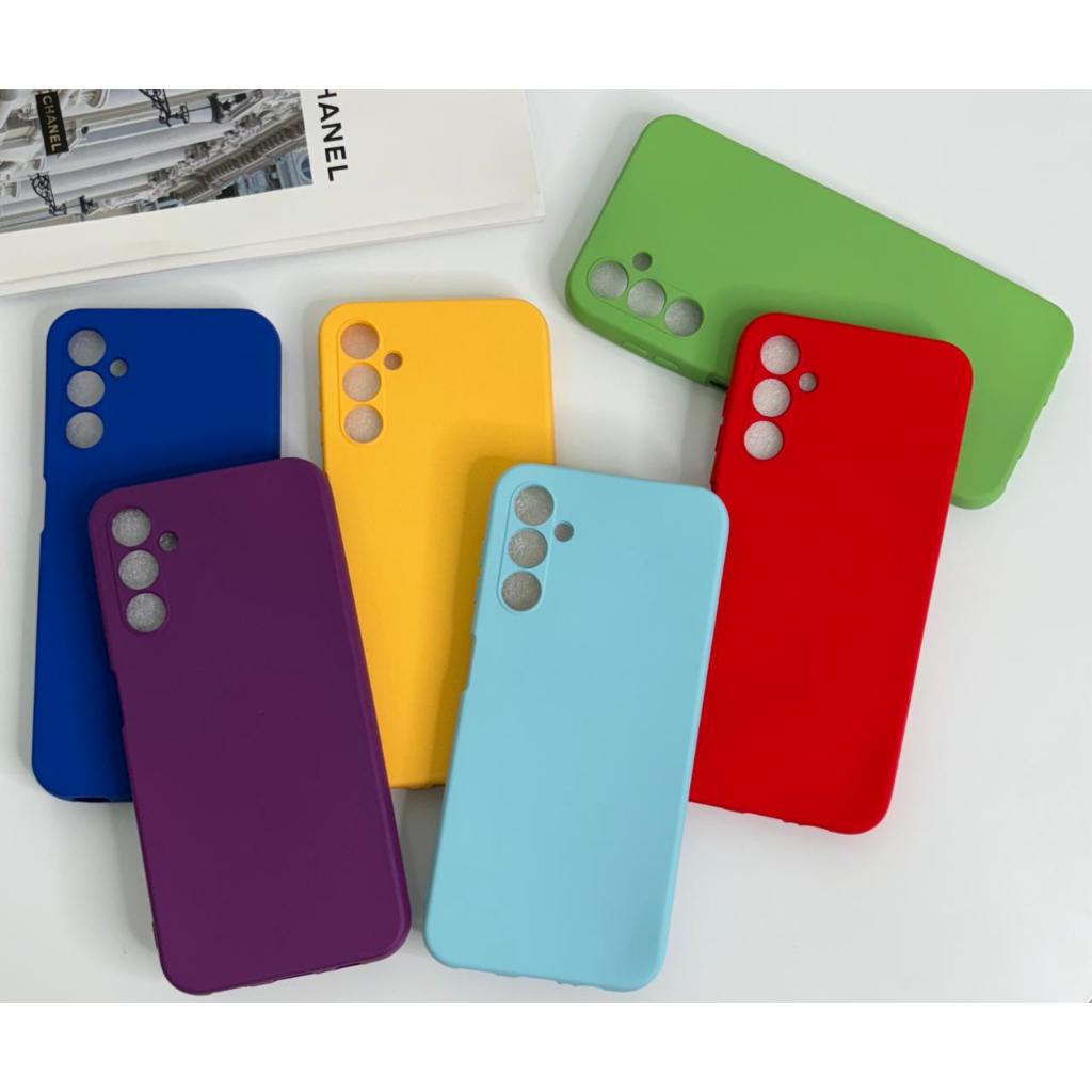 Kit Protetora Capinha - A14 4G/5G - Com Película 3D Samsung Silicone Aveludado Capa de Celular ...