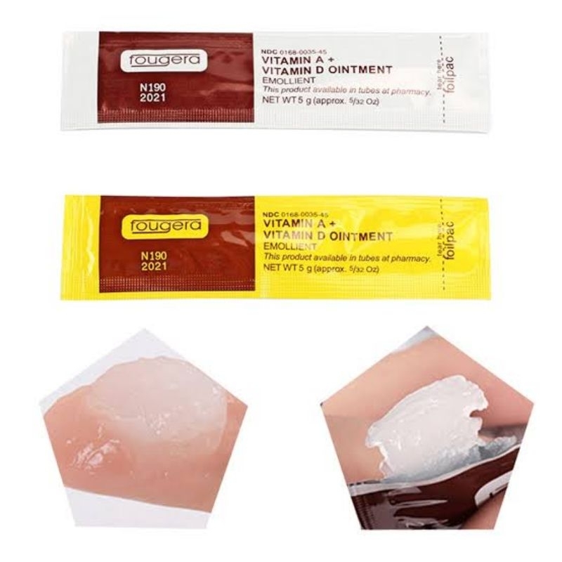 Fougera Amarela ou Branca Micropigmentação Vitamina A + D | Shopee Brasil