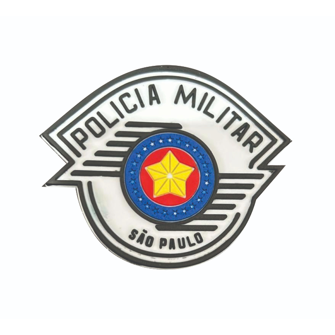 BREVÊ BRASÃO PMESP Padrão Colorido | Shopee Brasil