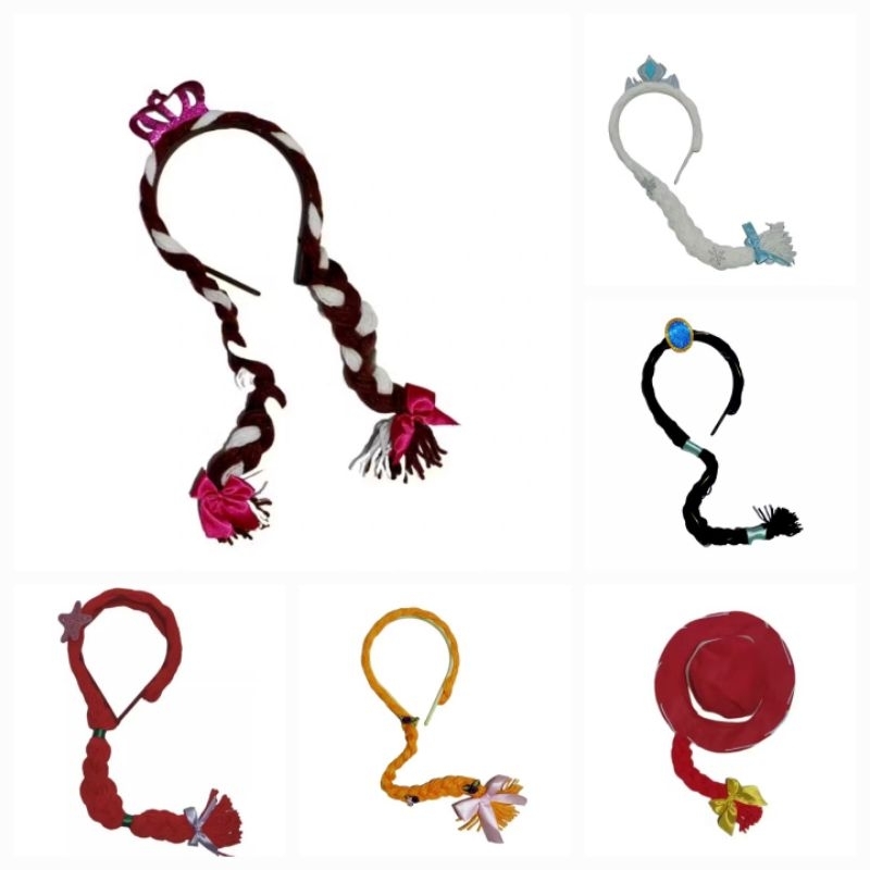 Tiara das Princesas Disney Ana Frozen Rapunzel Alice Ariel Jasmine ...