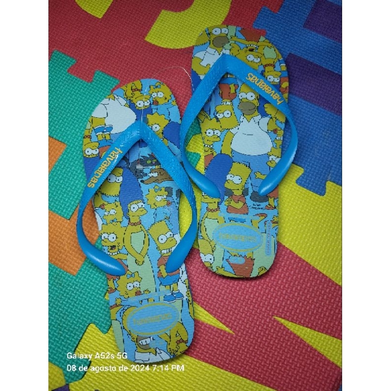 Chinelo Havaianas Simpson | Shopee Brasil