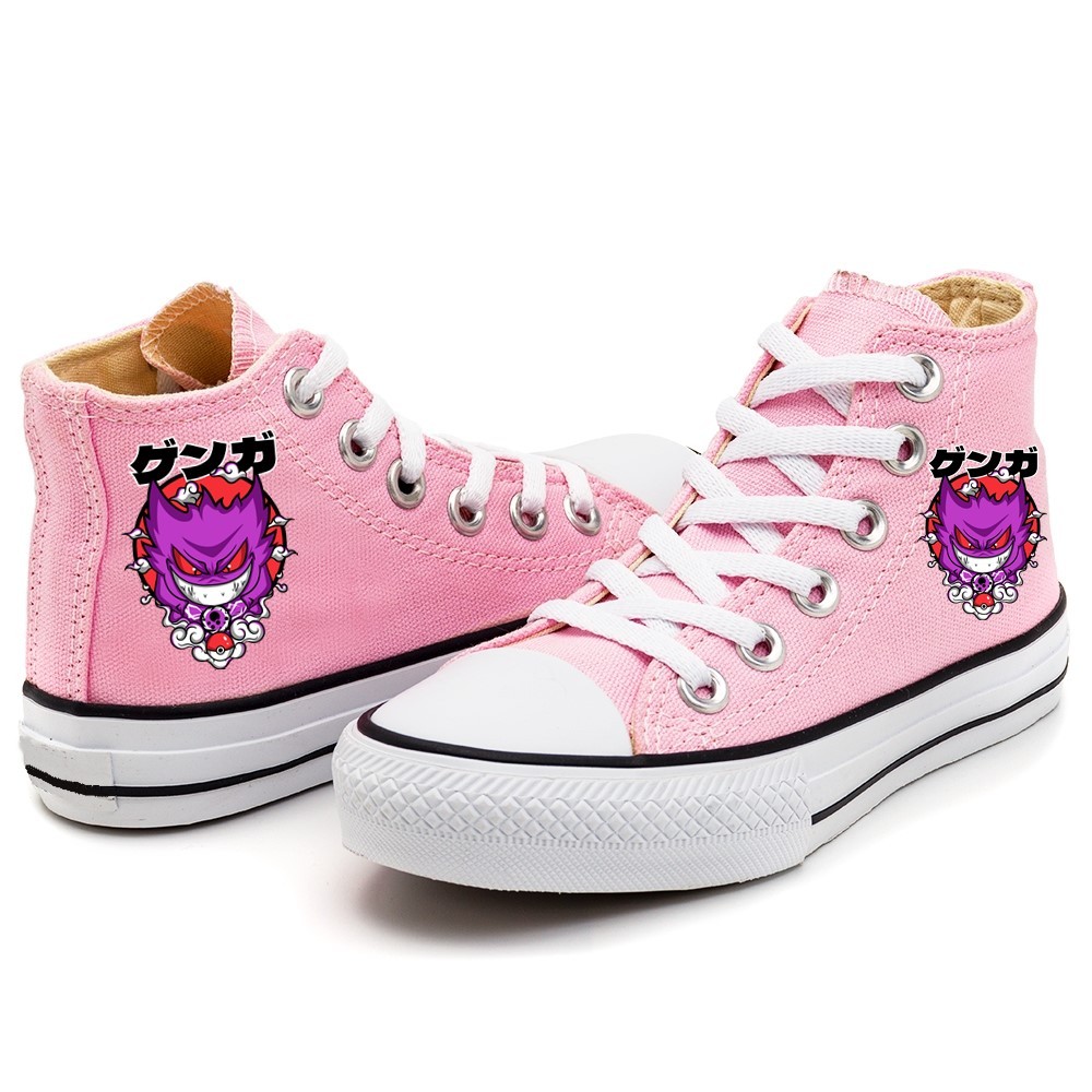 Tênis Adulto E Infantil Gengar Pokémon Roxo Desenho Novidade | Shopee ...