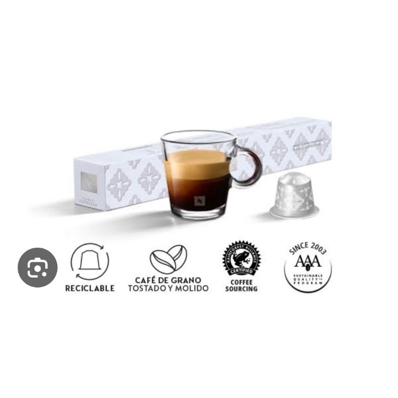 cadiz expresso caixa com 10 capsulas. NESPRESSO. | Shopee Brasil