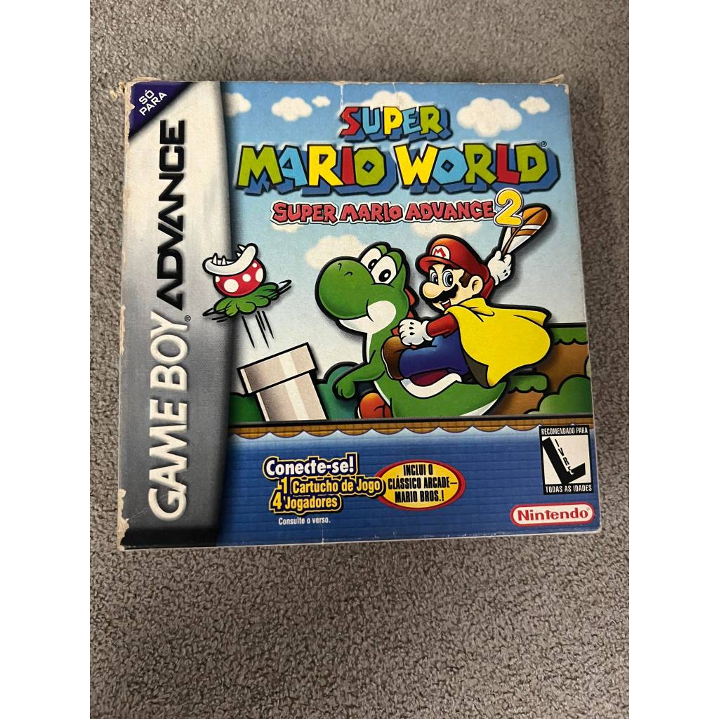 Super Mario Advance 2 - Super Mario World - Game Boy Advance - Versão ...