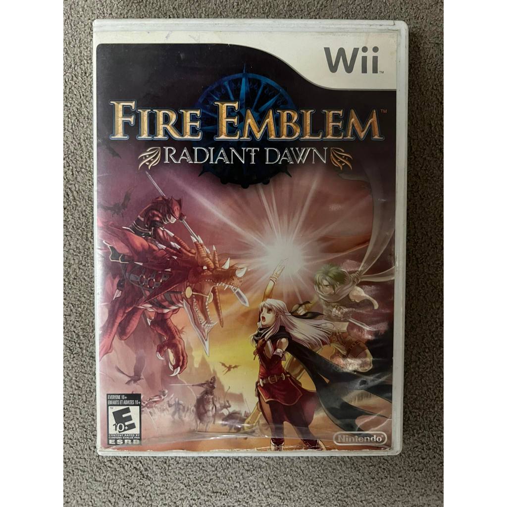 Fire Emblem Radiant Dawn - Nintendo Wii - COMPLETO | Shopee Brasil
