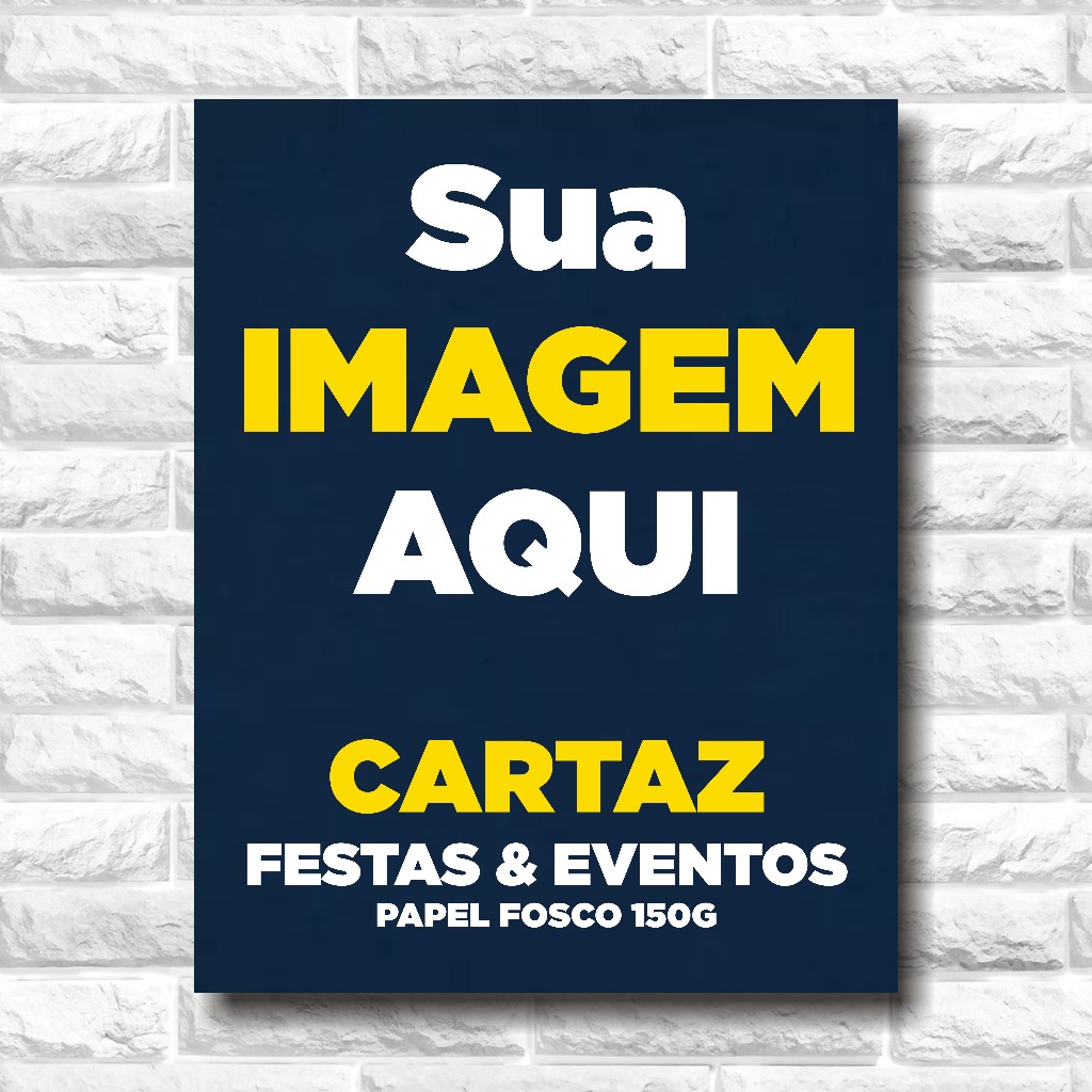 40 Impressões Pôster Cartaz A3 - 42x29,7cm Suas Artes Papel Fosco ...