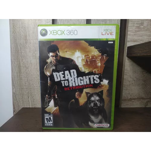 Jogo Dead To Rights Retribution Original Xbox 360 - Midia Física ...