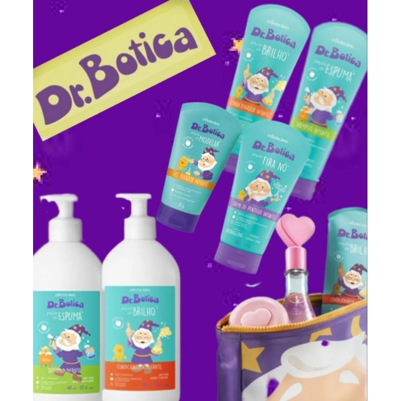 Dr Botica : TIRA NÓ / SHAMPOO / CONDICIONADOR 200 E 400 ML | Shopee Brasil