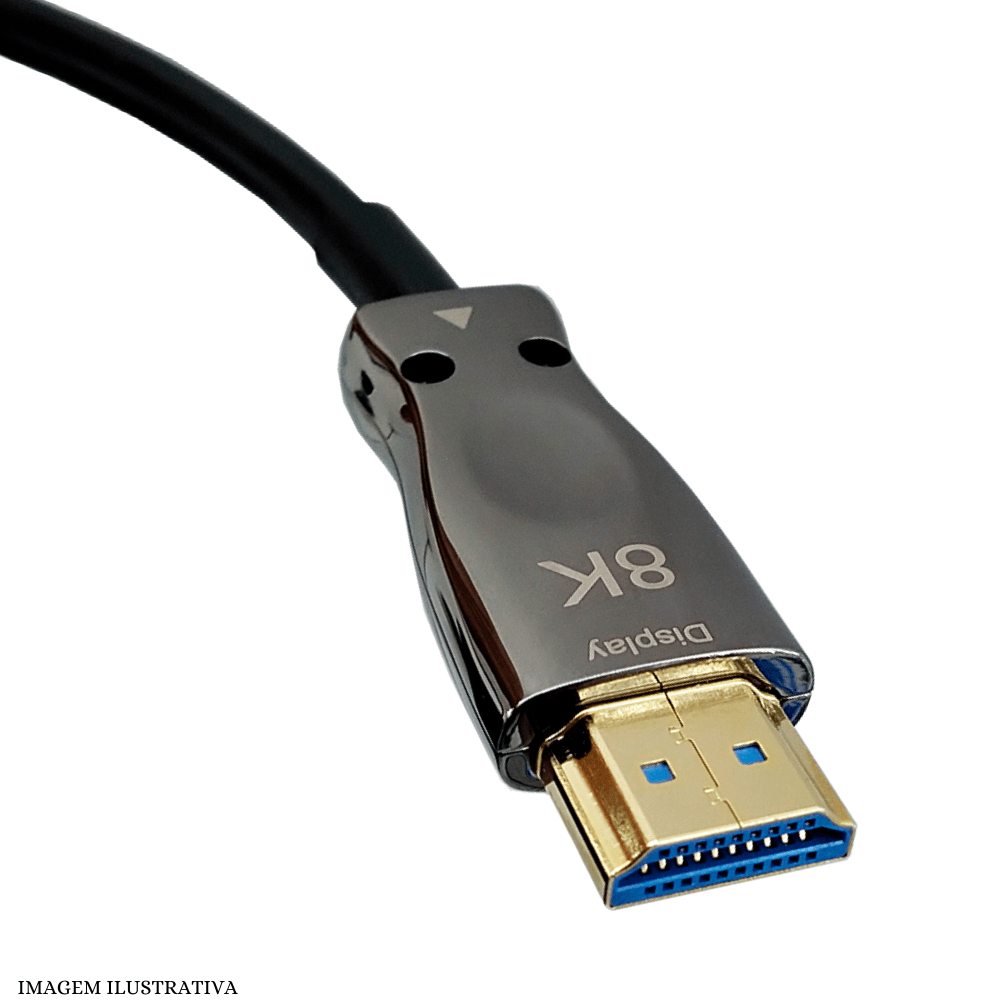 Cabo HDMI 2.0 10 Metros Fibra Óptica 4K Ultra HD | Shopee Brasil