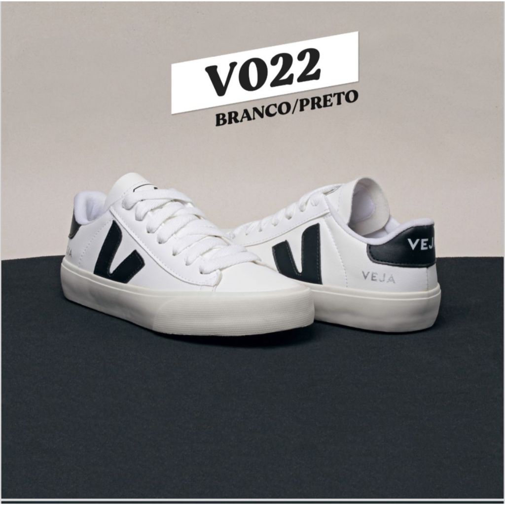 Tênis V Linha Premium Feminino Masculino Unissex Cadarço Solado ...