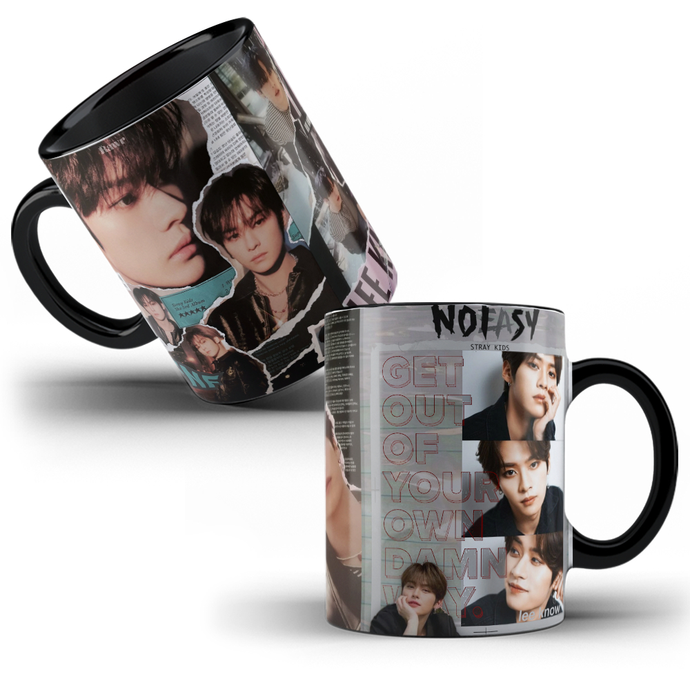 Caneca Personalizada Lee Know (Lee Min-ho) - Grupo Kpop Stray Kids ...