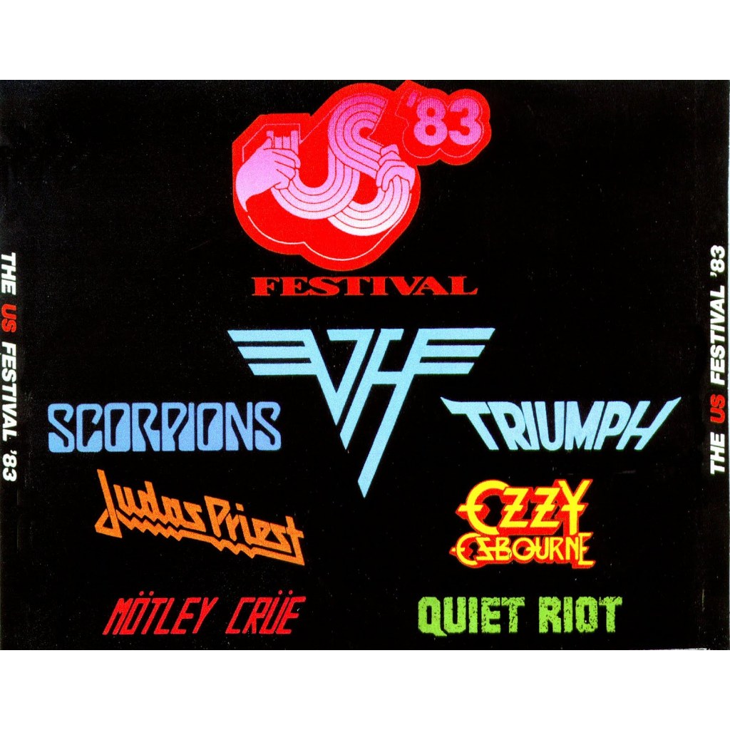 CD US Festival 1983 - Heavy Metal Day - Bootleg Version - Combo com 3 ...
