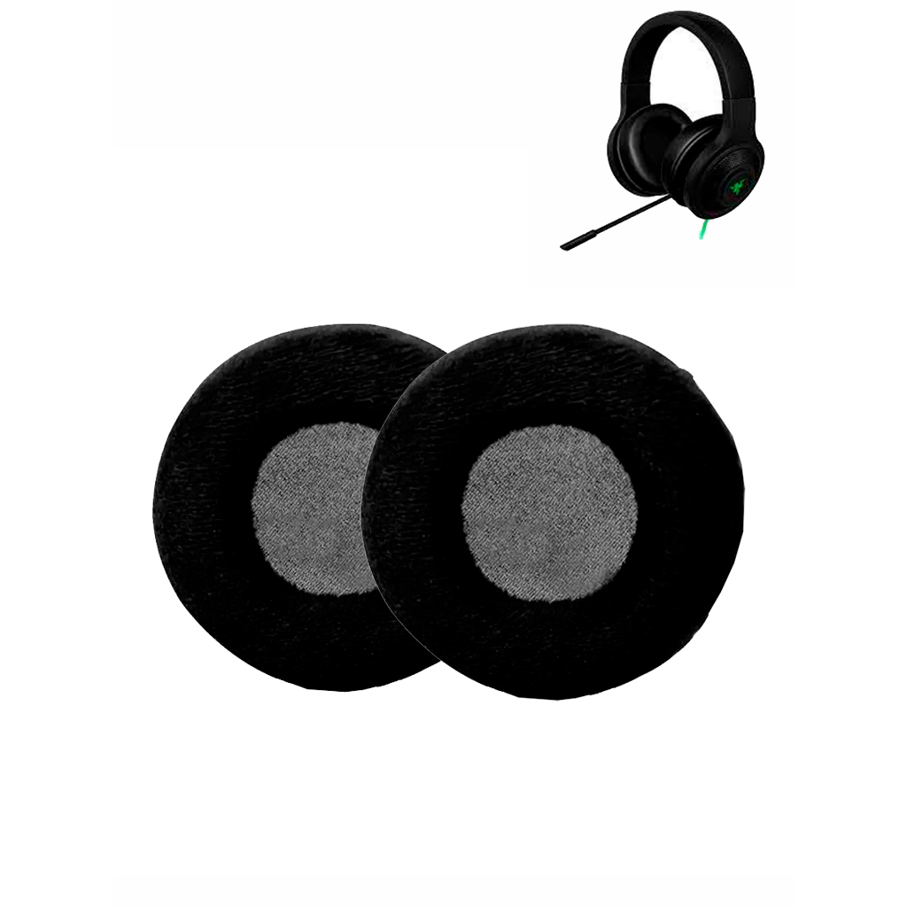 Almofadas Espumas De Couro Para Fones Gamer Razer Kraken (Veja os ...