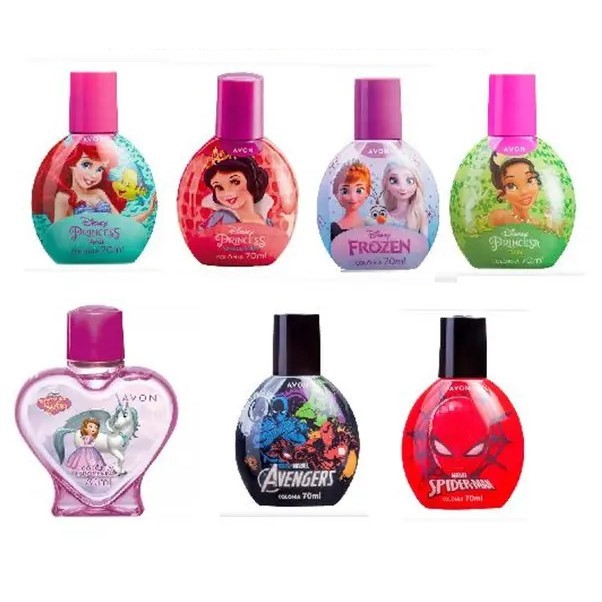 KIT COM 2 - Colônia Infantil Avon 70ml | Shopee Brasil