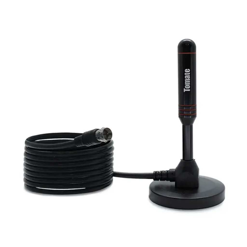 Antena Digital Interna Para Tv Hdtv Uhf Tomate 3 Metros | Shopee Brasil