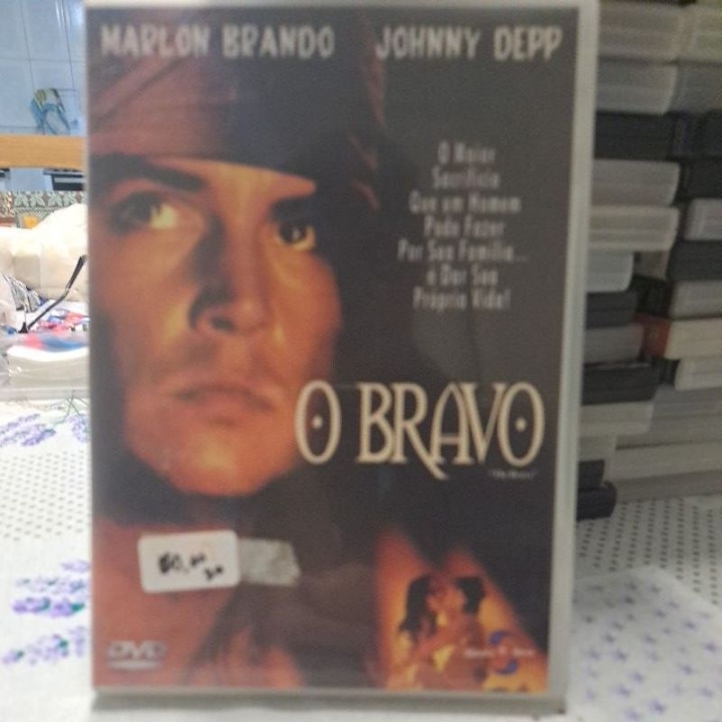 DVD O BRAVO Johnny Depp Marlon brando raro | Shopee Brasil